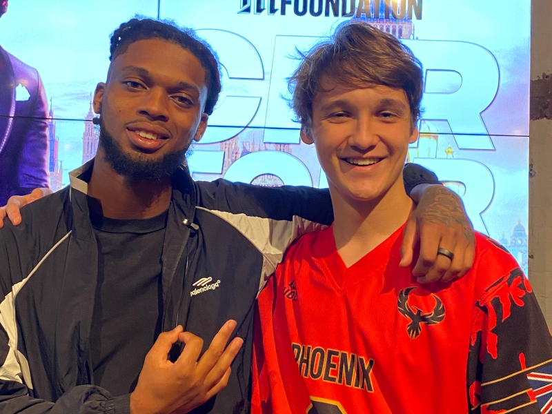 Thank you to the Chasing M’s Foundation for being a sponsor – Kent Phoenix